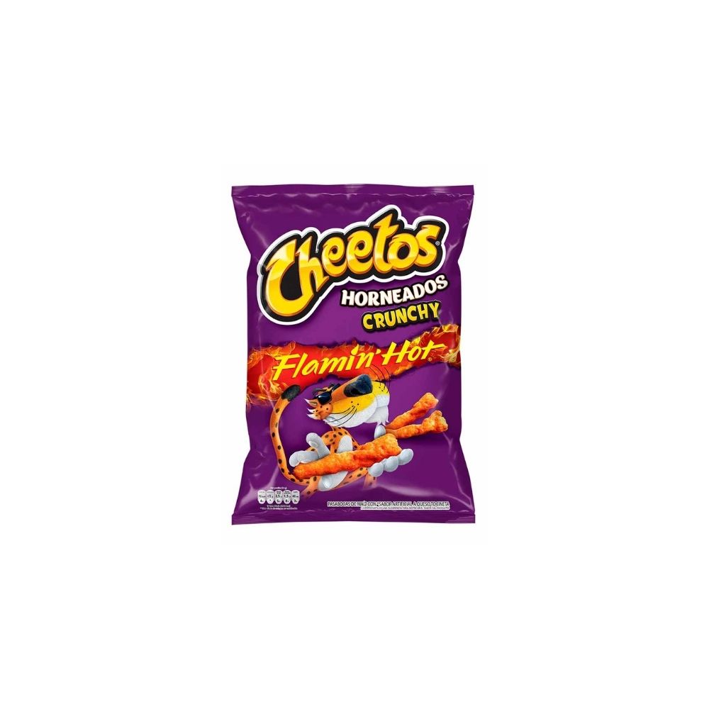 Cheetos Crunchy Flamín Hot Bolsa 120g | Mercandu